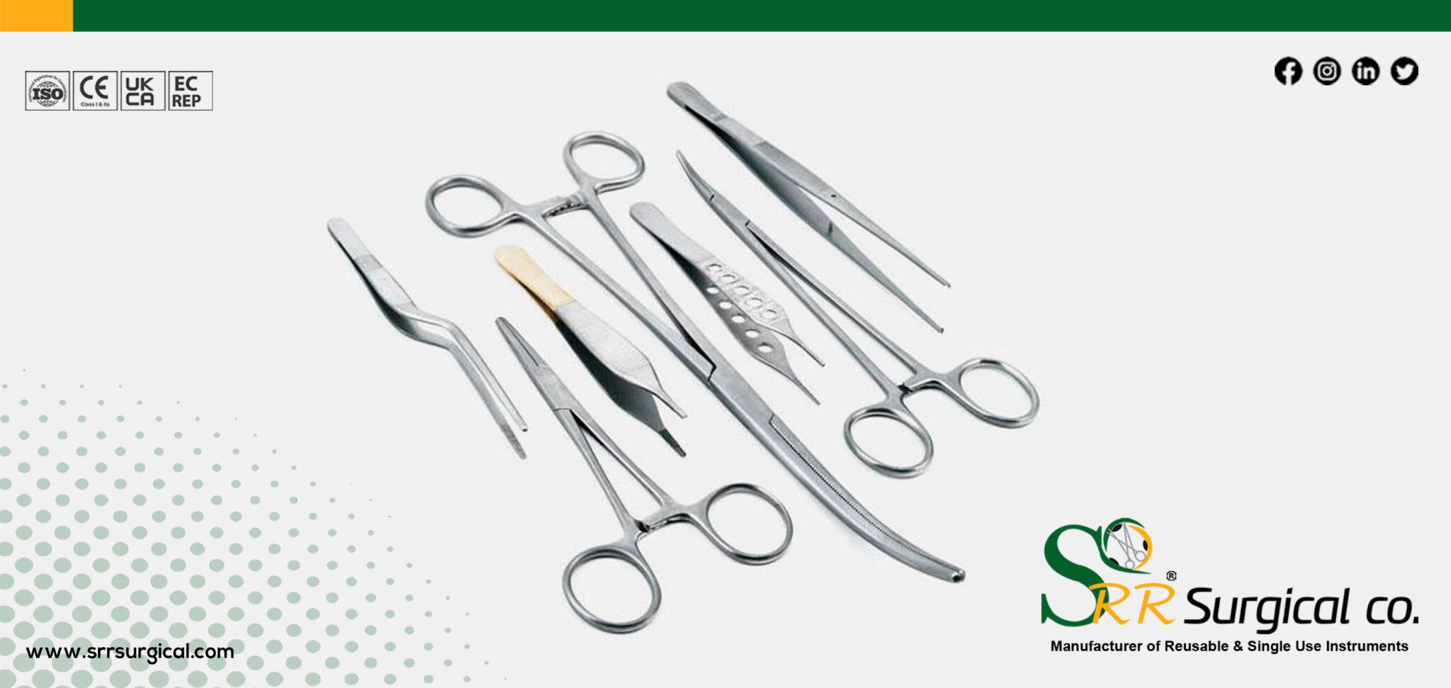 General Surgical Instruments - SRR SURGICAL CO Single-Use Sterile ...
