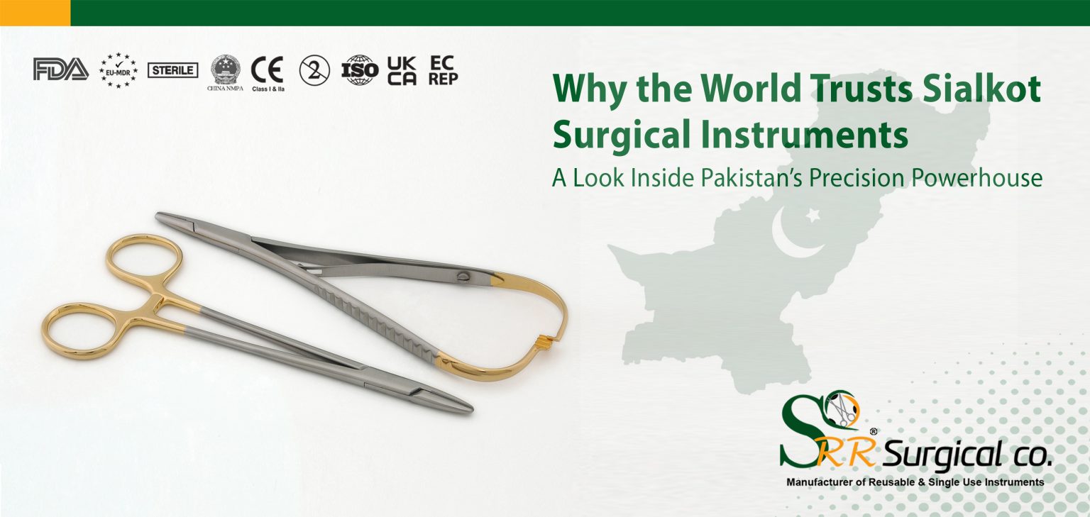 World Trust in Pakistan Surgical Expertise Manufactured in Sialkot