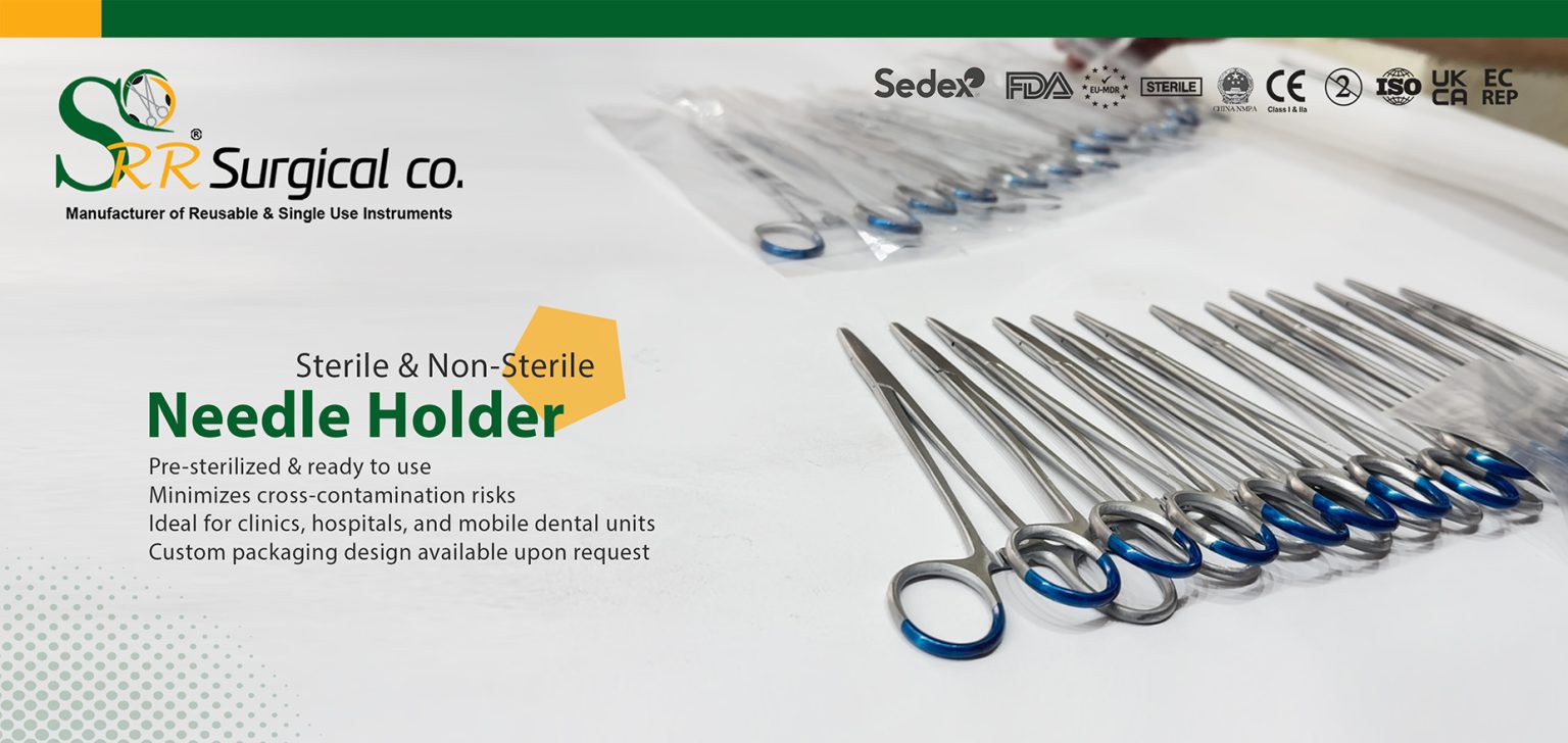 Needle Holder Benefits in Surgical Procedures sterile & Non-Sterile